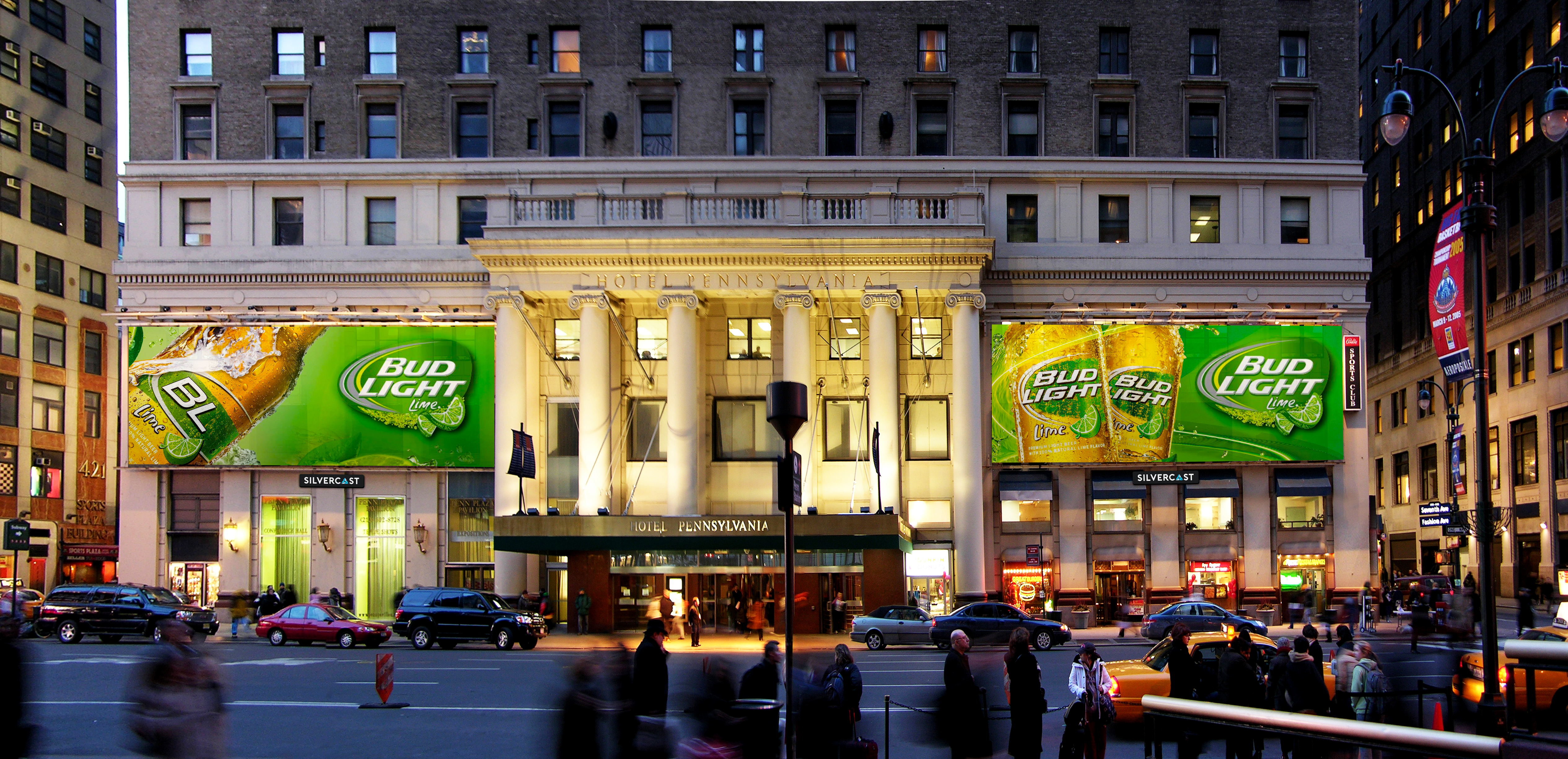 Bud Light NYC-700N&S - Silvercast